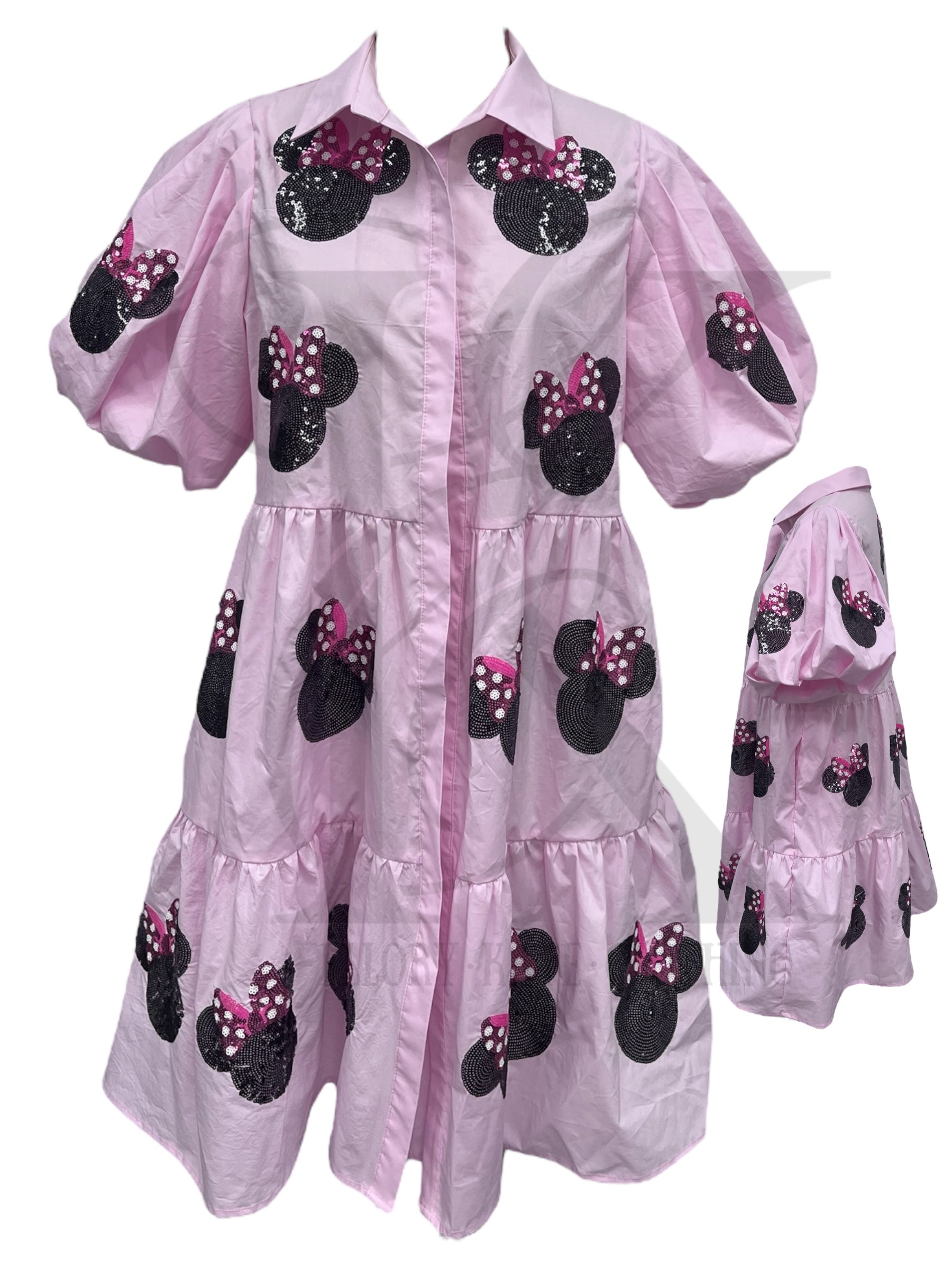 Pink Tiered Dress | WOMENS | PREORDER – Ellory Kate Clothing