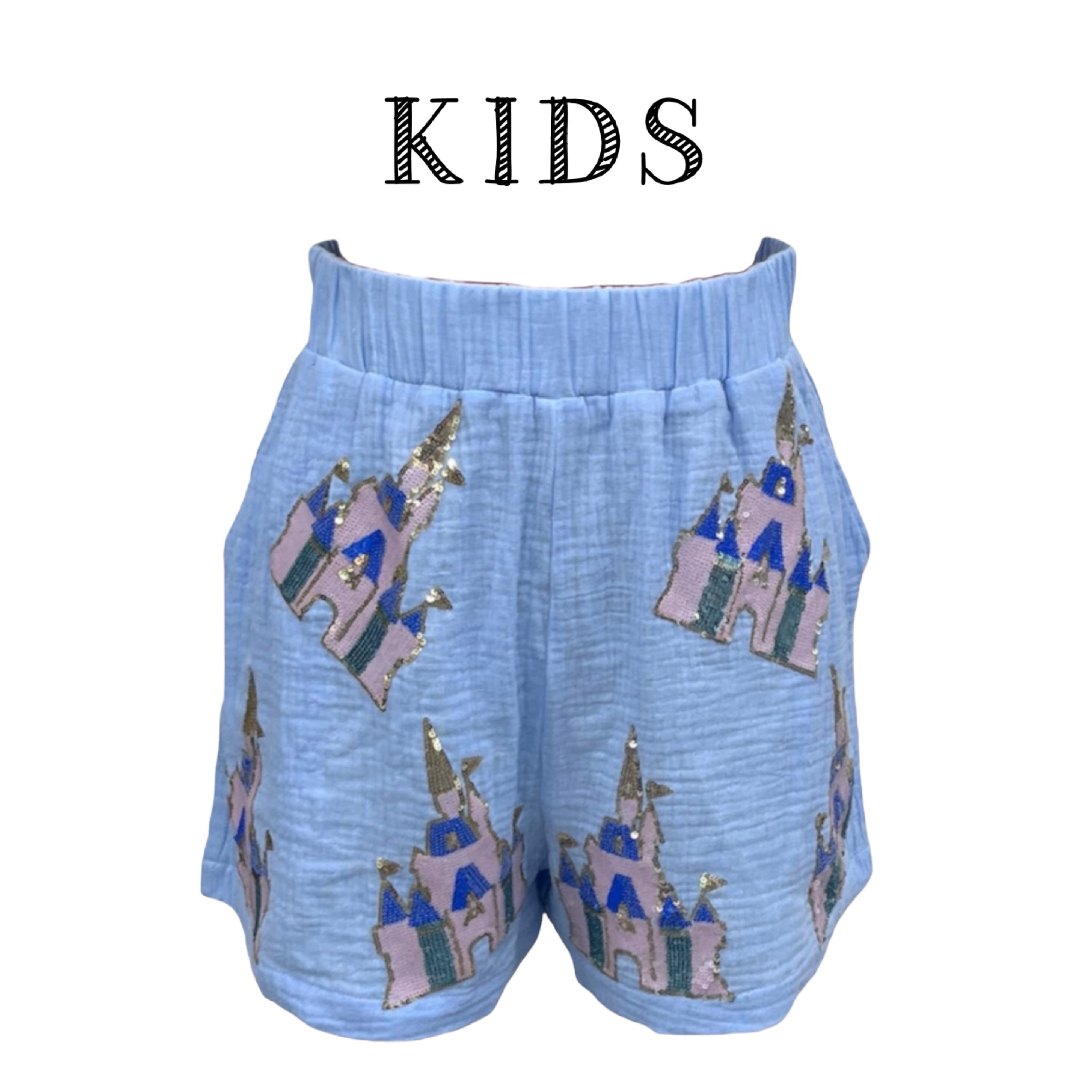 Castle SHORTS | KIDS | RTS – Ellory Kate Clothing